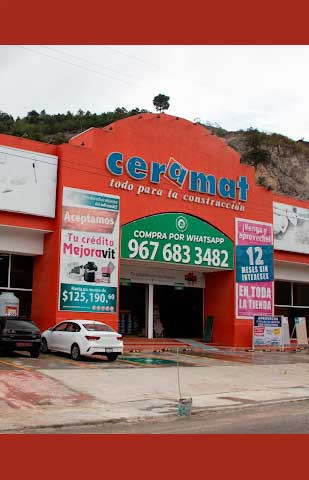 Sucursal Ceramat san cristobal - Mexico